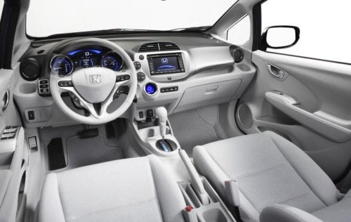 The interior of the Honda EV Concept | Torque News